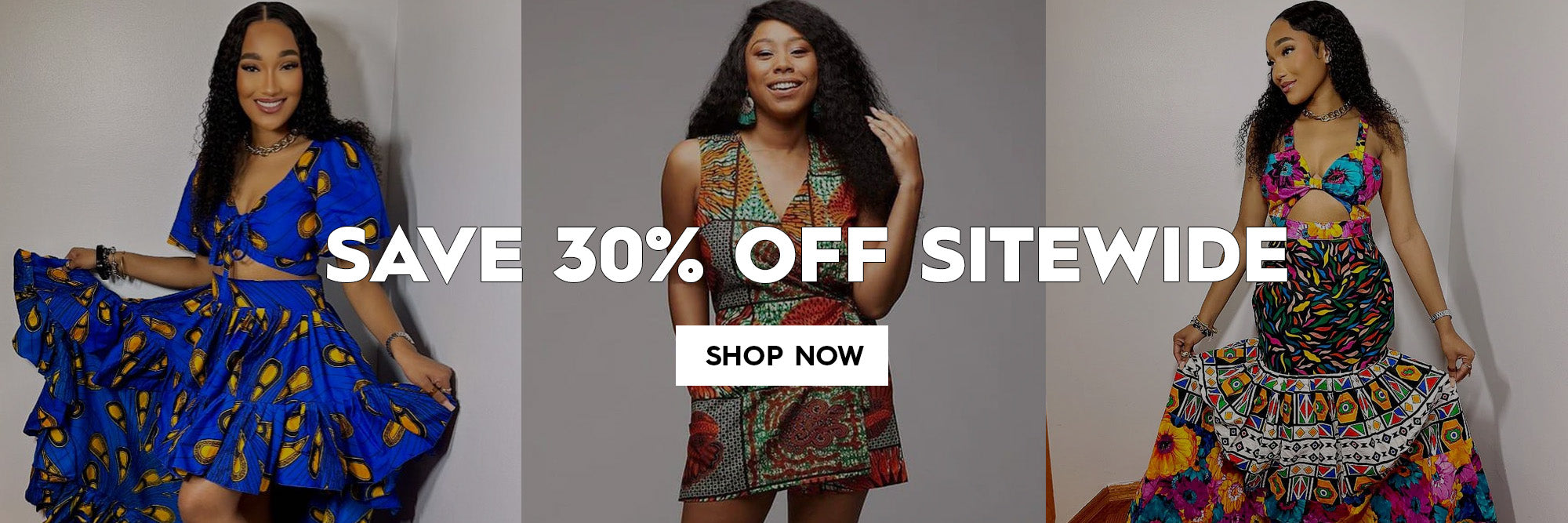 TJ African Print Dresses